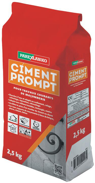 Ciment prompt 5kg | ENVAIN MATERIAUX