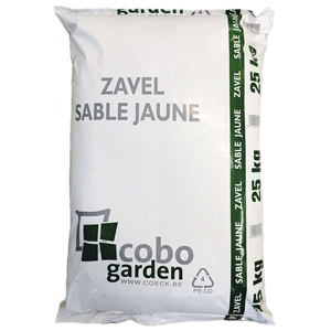 Sac sable jaune 25kg COECK - P/40 | ENVAIN MATERIAUX